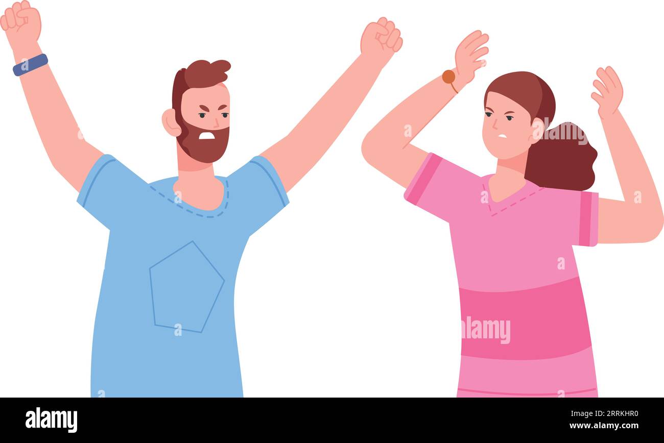 Betrayal angry woman shouting hi-res stock photography and images - Alamy