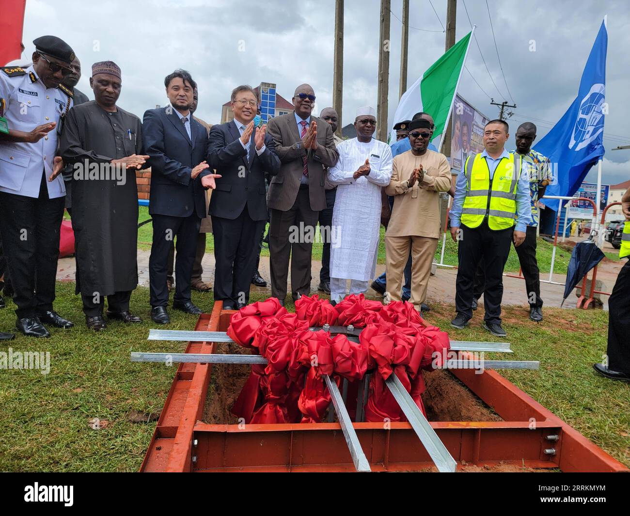 220914 -- ABUJA, Sept. 14, 2022 -- Photo taken on Sept. 13, 2022 shows ...