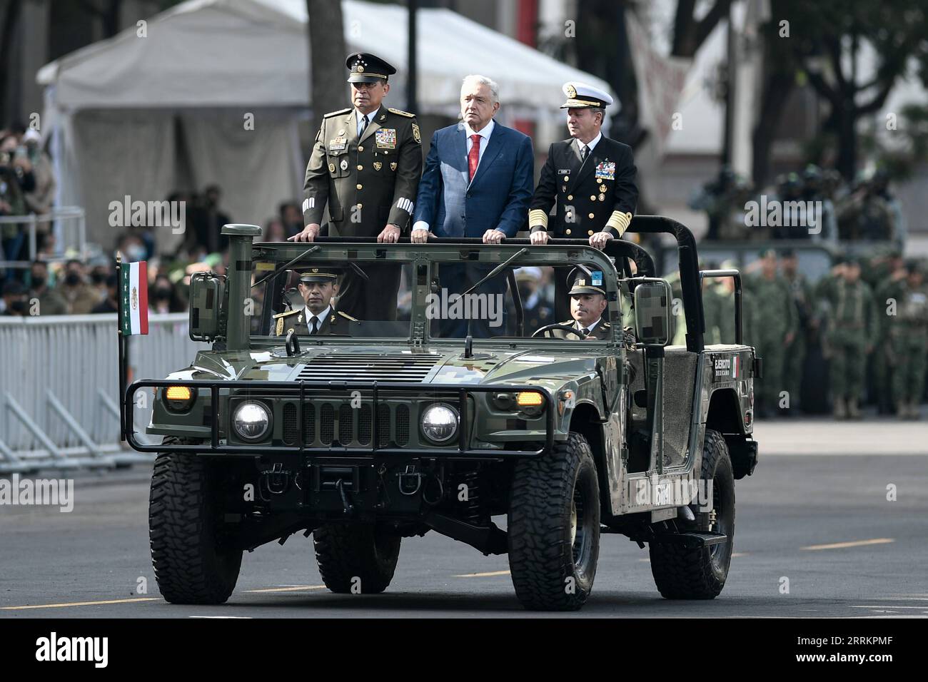 220917 -- MEXICO CITY, Sept. 17, 2022 -- Mexican President Andres ...