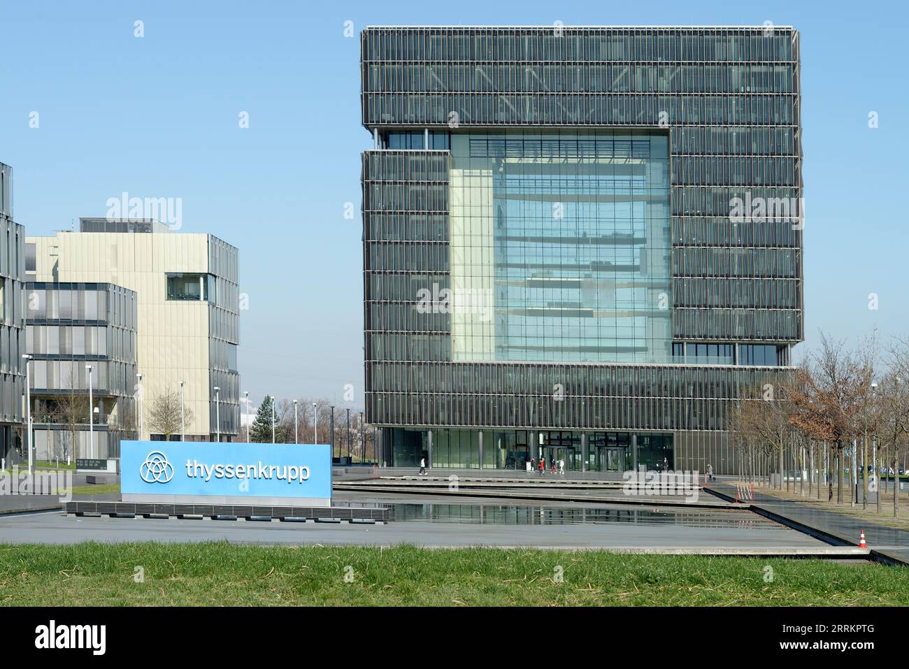 thyssenkrupp headquarters, Westviertel district Essen (Ruhr), Essen ...