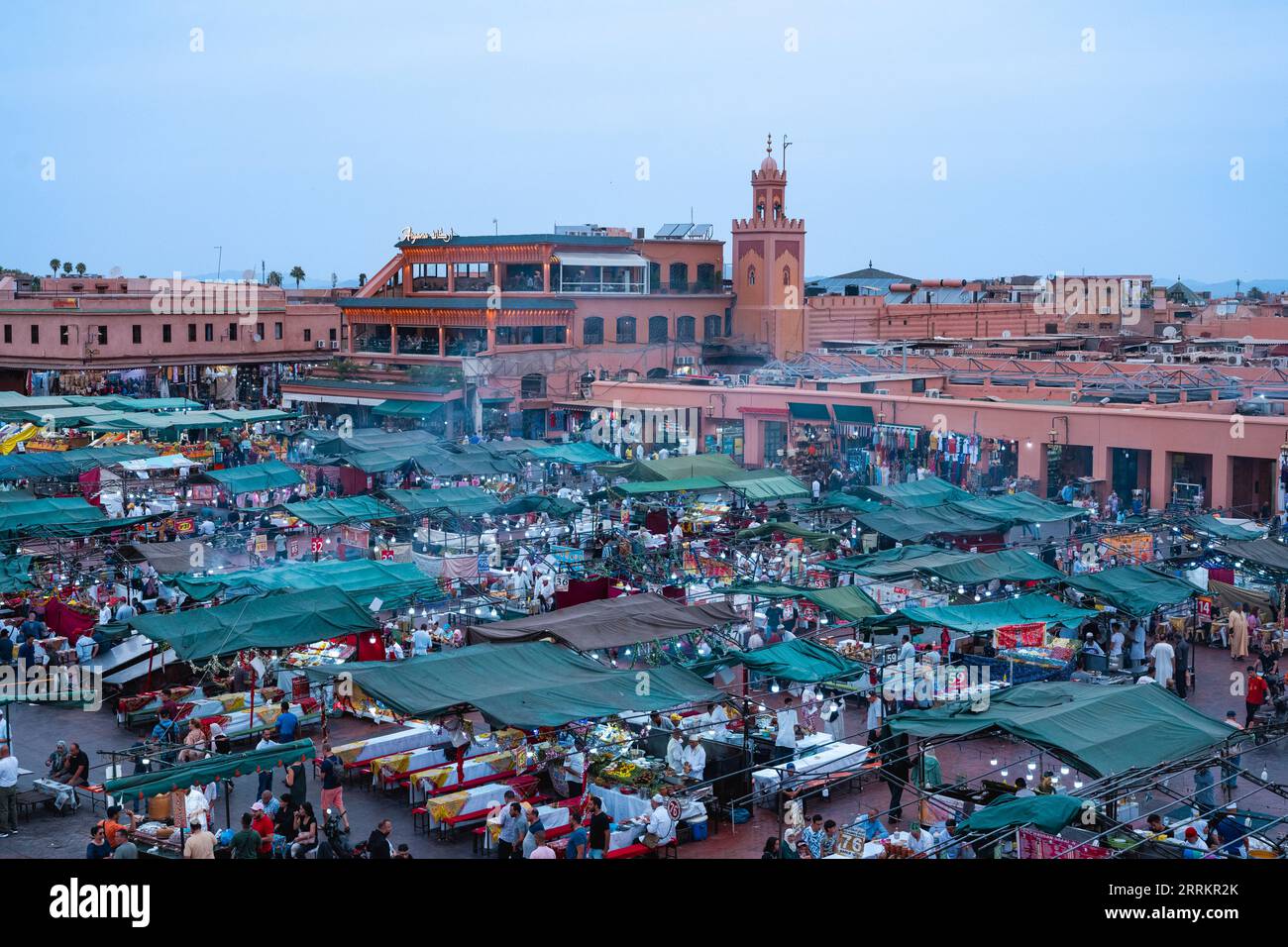 Marrakech tourist square hi-res stock photography and images - Alamy
