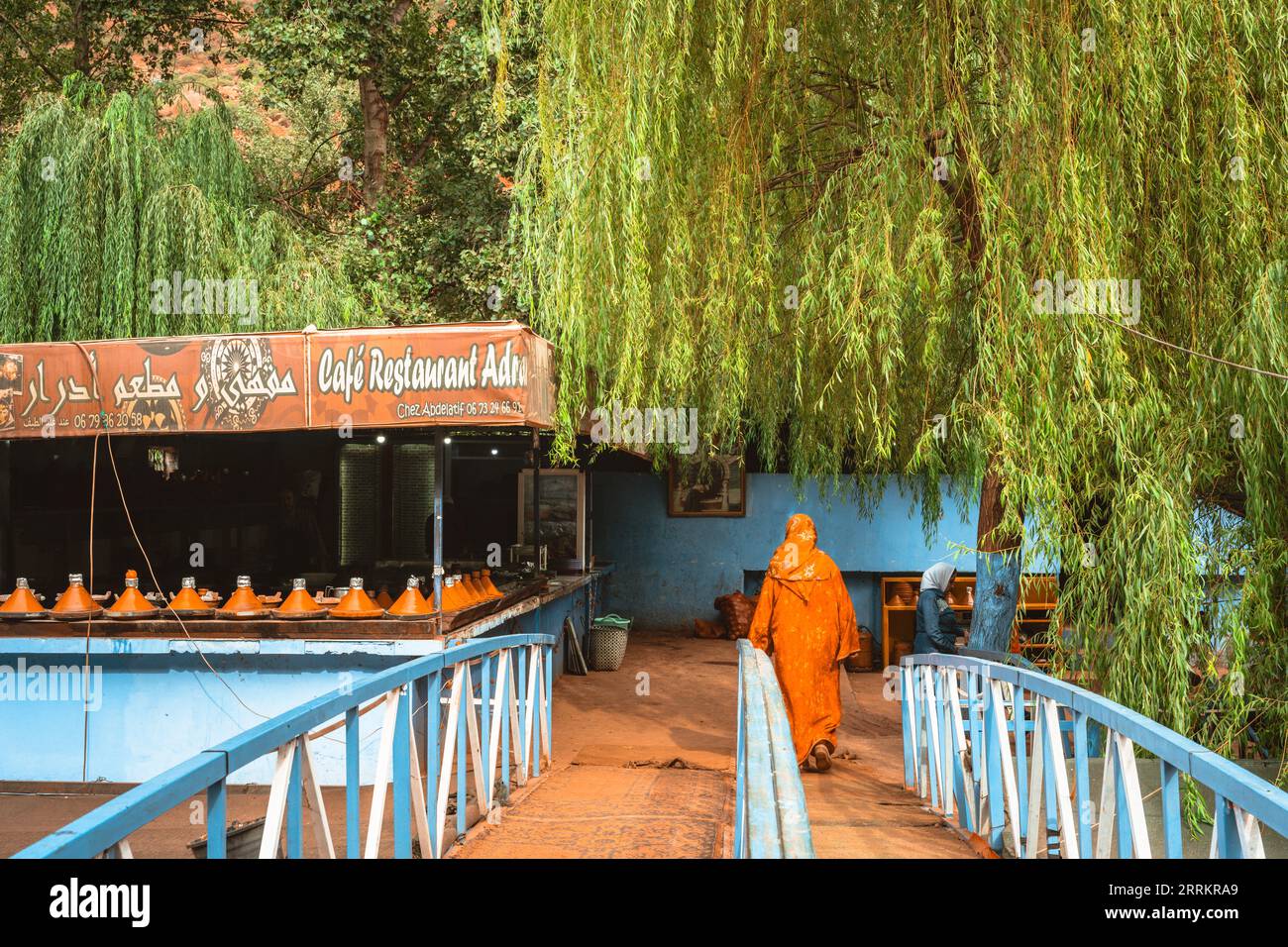 Morocco, Ourika Valley, destination, restaurant Stock Photo - Alamy