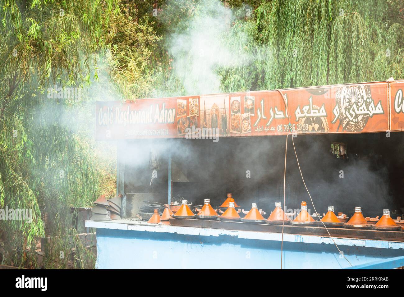 Morocco, Ourika Valley, destination, restaurant Stock Photo - Alamy