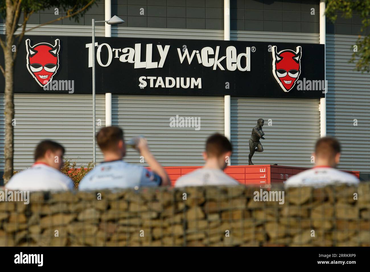 Leigh rugby league ground hi-res stock photography and images - Alamy