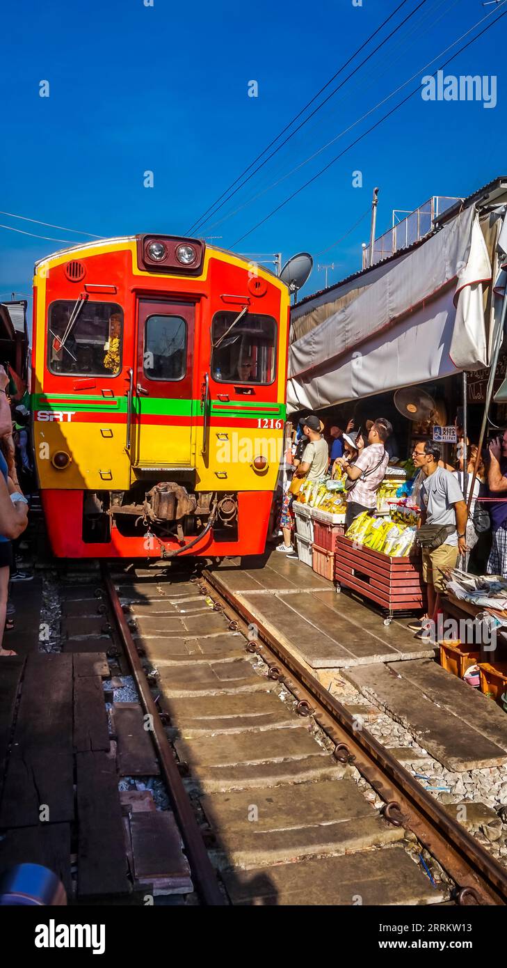 Passing train on railroad hi-res stock photography and images - Alamy
