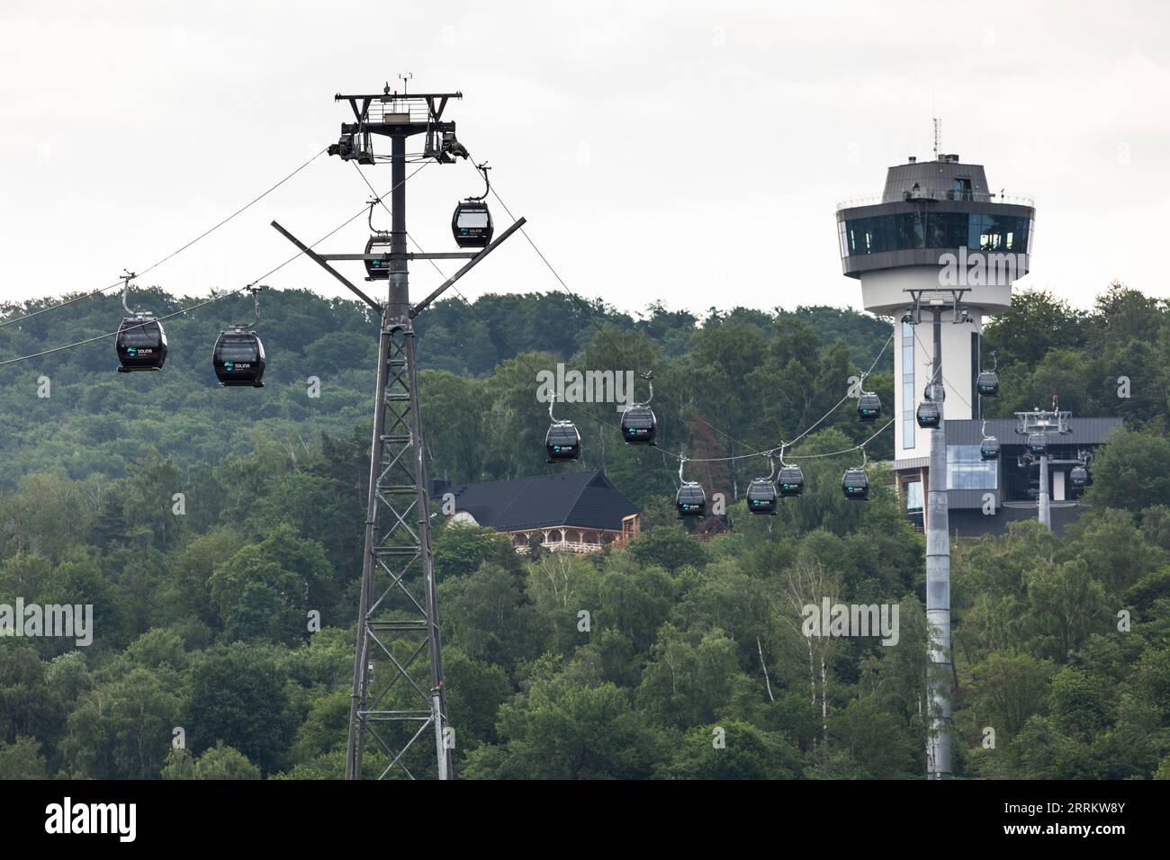 Cable car in solina hi-res stock photography and images - Alamy