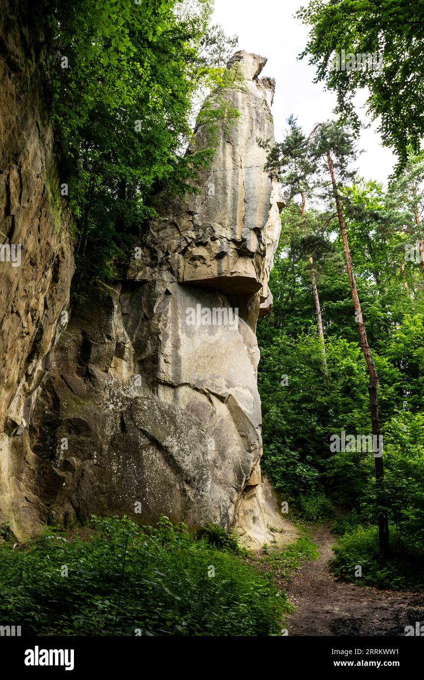Lesko stone kamien leski hi-res stock photography and images - Alamy