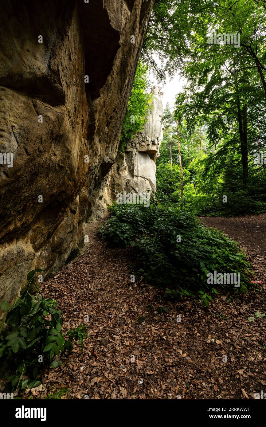 Lesko stone kamien leski hi-res stock photography and images - Alamy