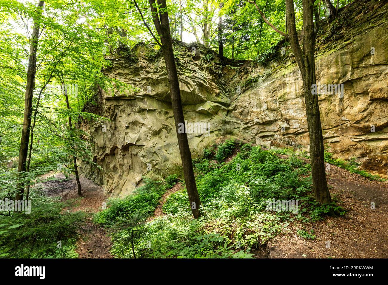 Lesko stone kamien leski hi-res stock photography and images - Alamy
