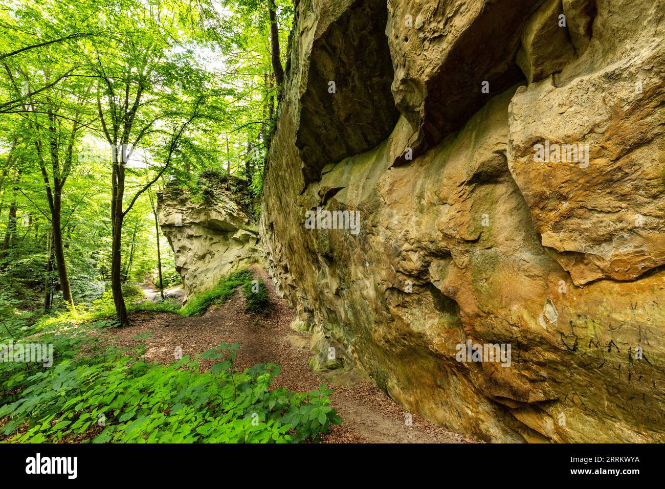 Lesko stone kamien leski hi-res stock photography and images - Alamy