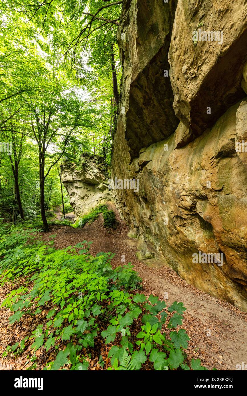 Lesko stone kamien leski hi-res stock photography and images - Alamy