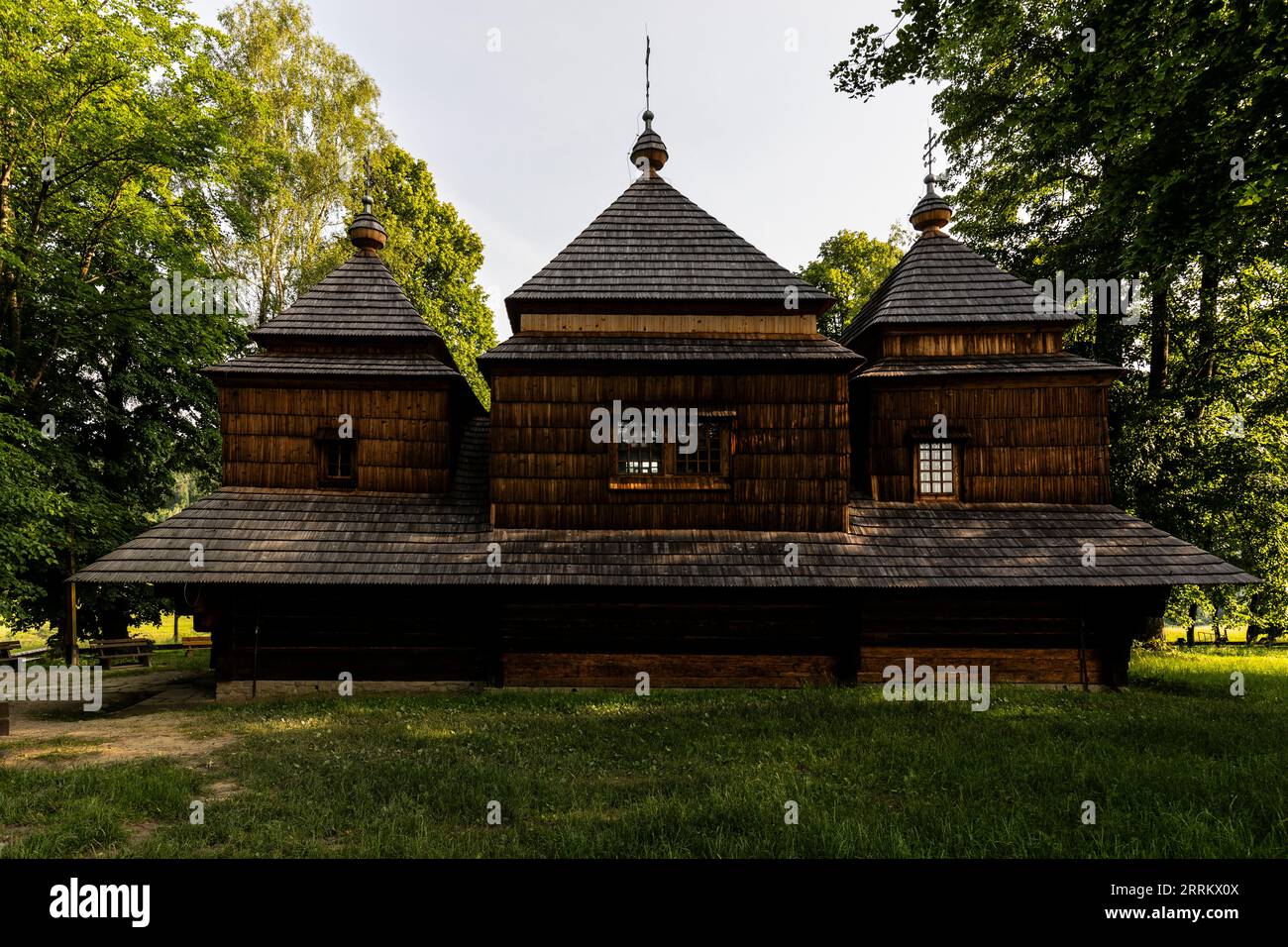 Europe, Poland, Podkarpackie Voivodeship, Wooden Architecture Route, St ...
