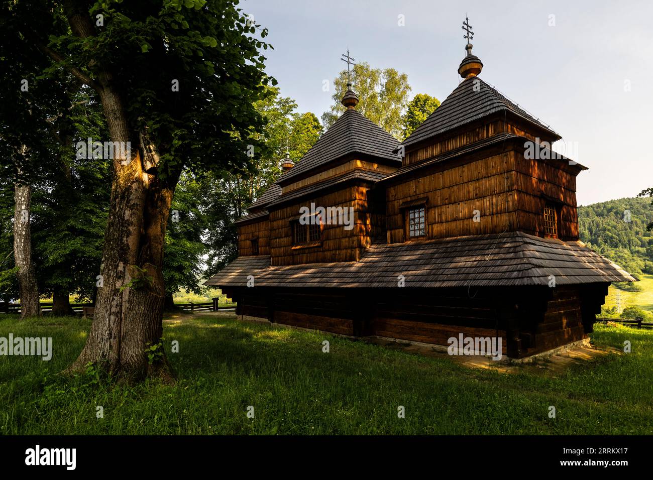 Europe, Poland, Podkarpackie Voivodeship, Wooden Architecture Route, St ...