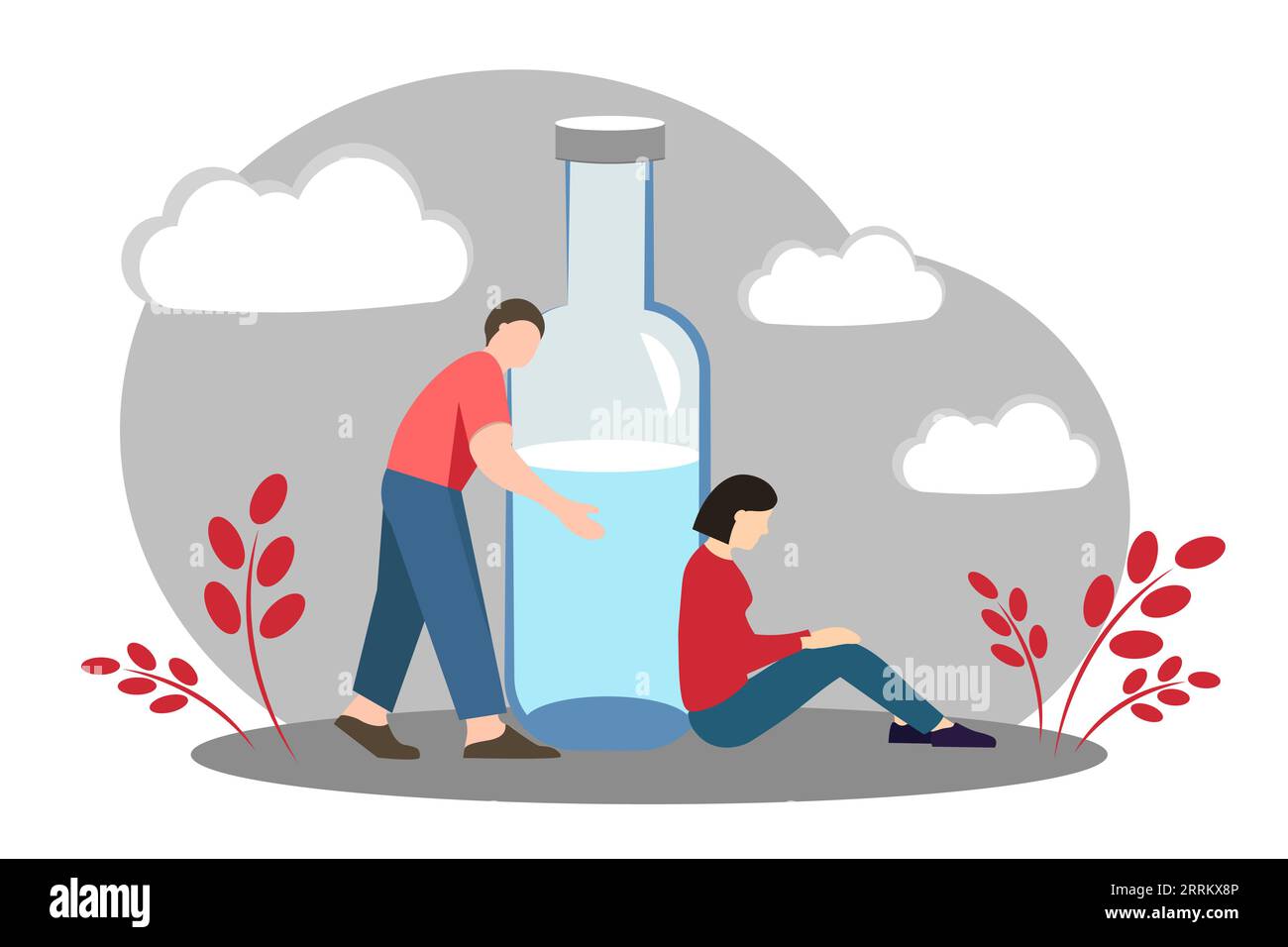 Cartoon hangover hi-res stock photography and images - Alamy