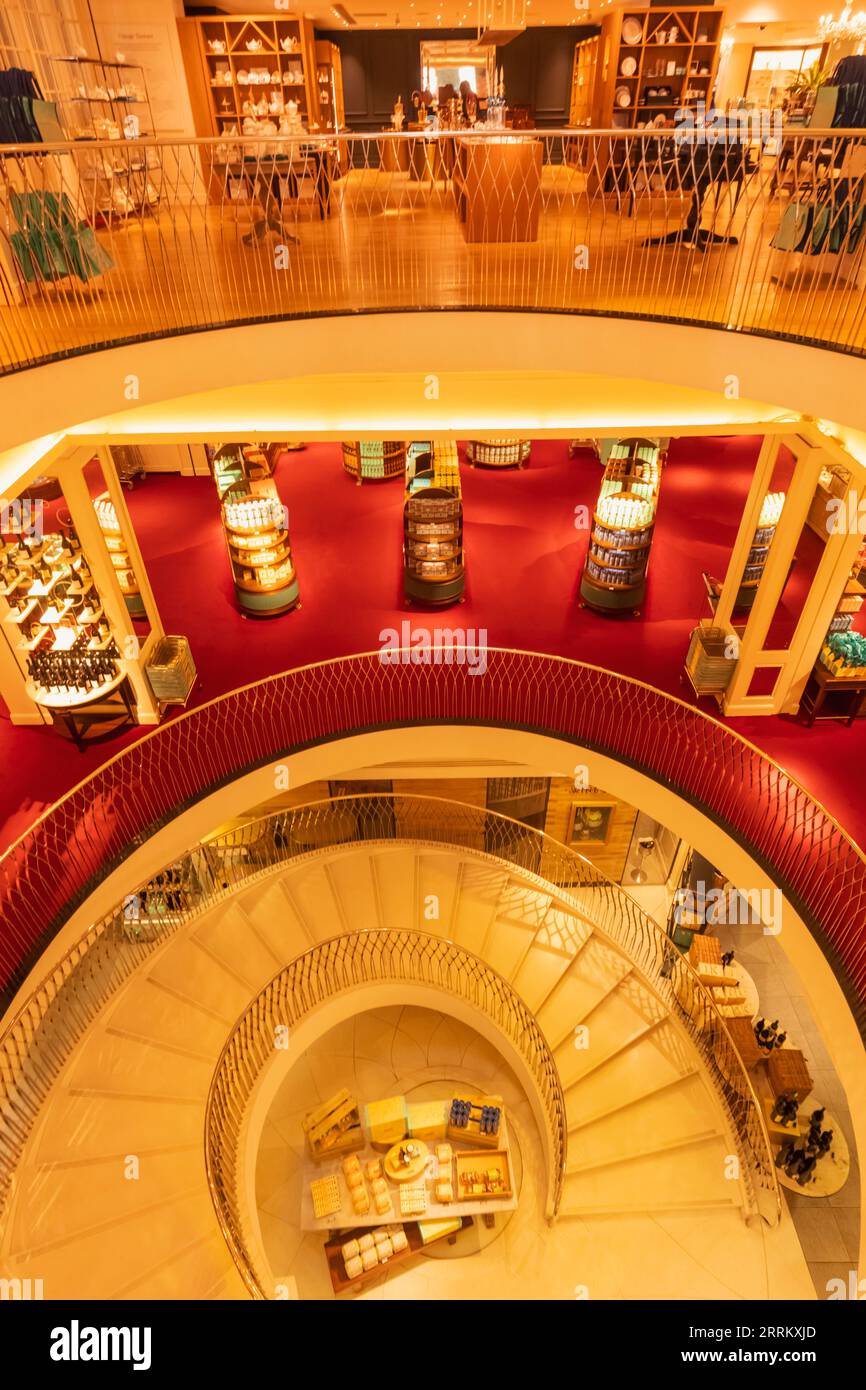 England, London, Piccadilly, Fortnum & Mason Store, Interior View of ...