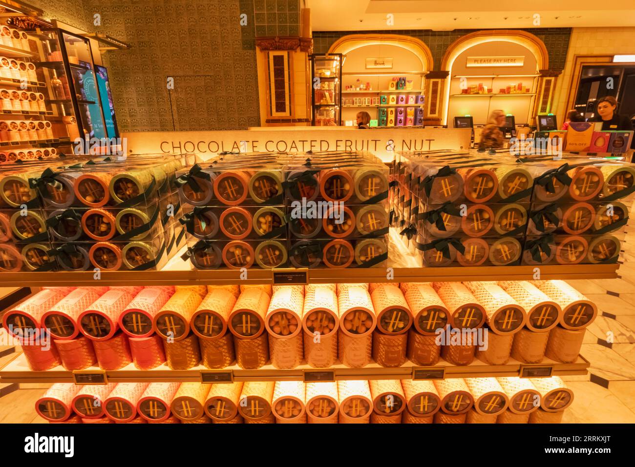 Luxury chocolates display hi-res stock photography and images - Alamy