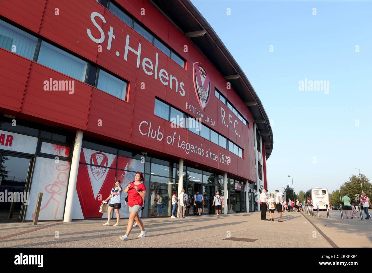 Leigh rugby league ground hi-res stock photography and images - Alamy