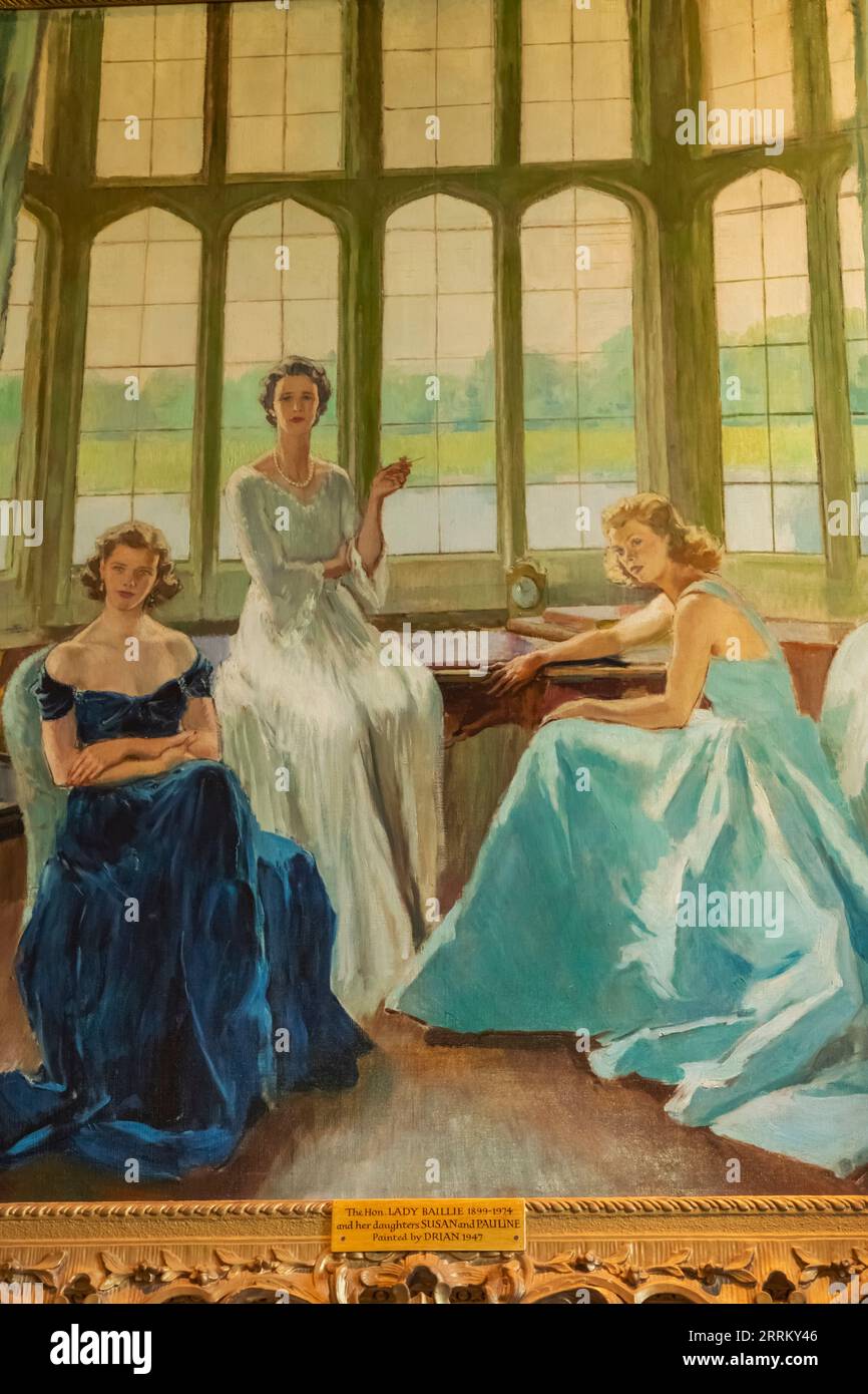 Painting of lady baillie hi-res stock photography and images - Alamy