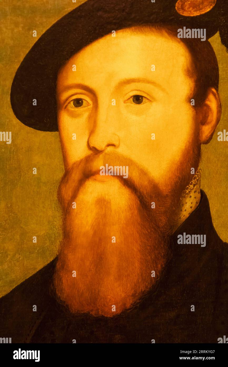 England, London, Greenwich, The Queen's House, Portrait of Thomas ...