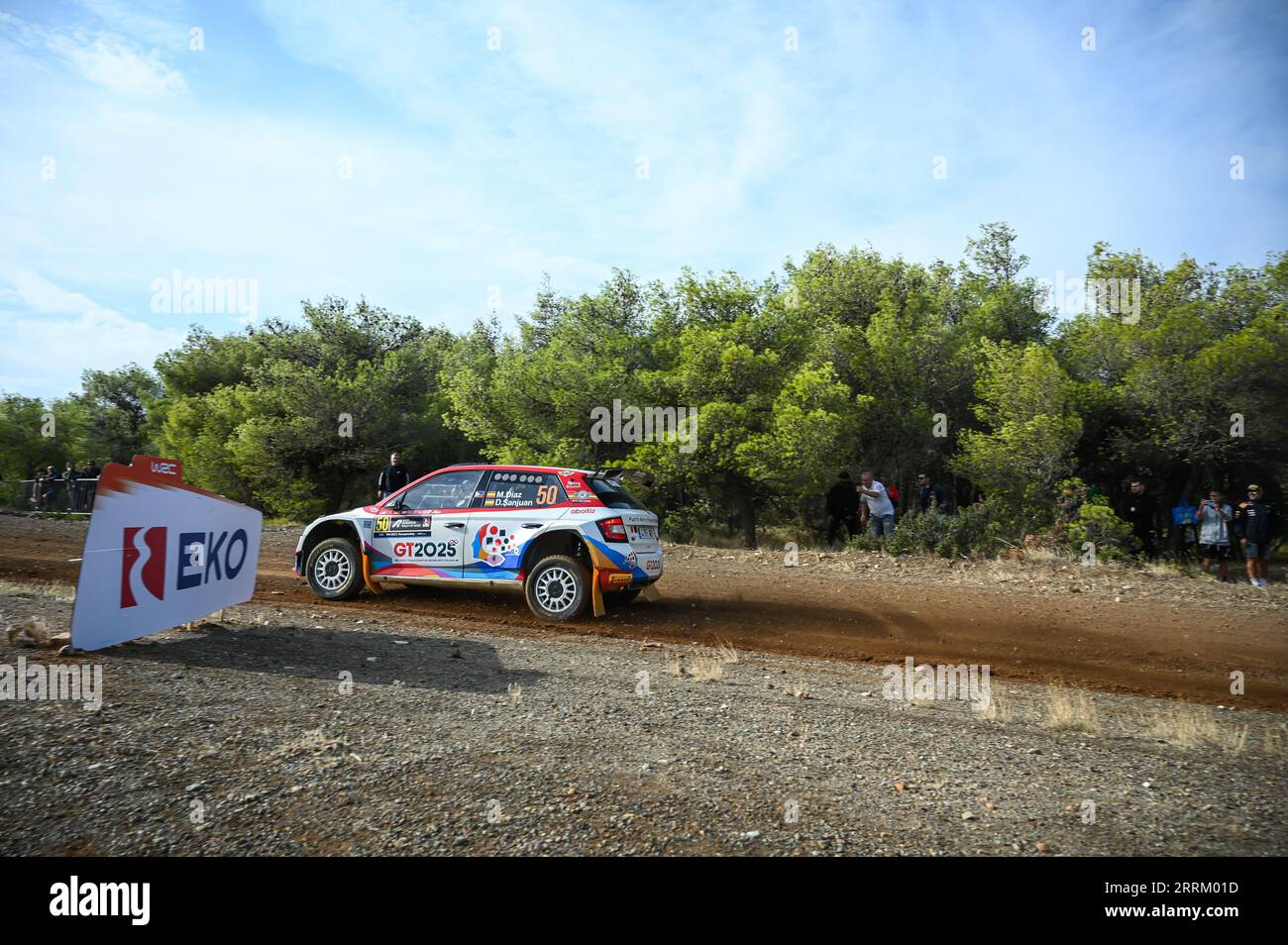 Loutraki, Lombardy, Greece. 8th Sep, 2023. MIGUEL DÃ AZ ABOITIZ of Spain and DIEGO SANJUAN DE ...