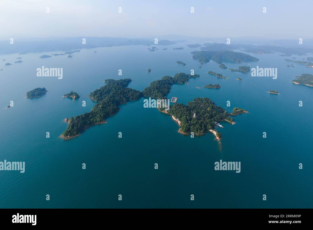 220924 -- HEYUAN, Sept. 24, 2022 -- Aerial photo taken on Sept. 23 ...