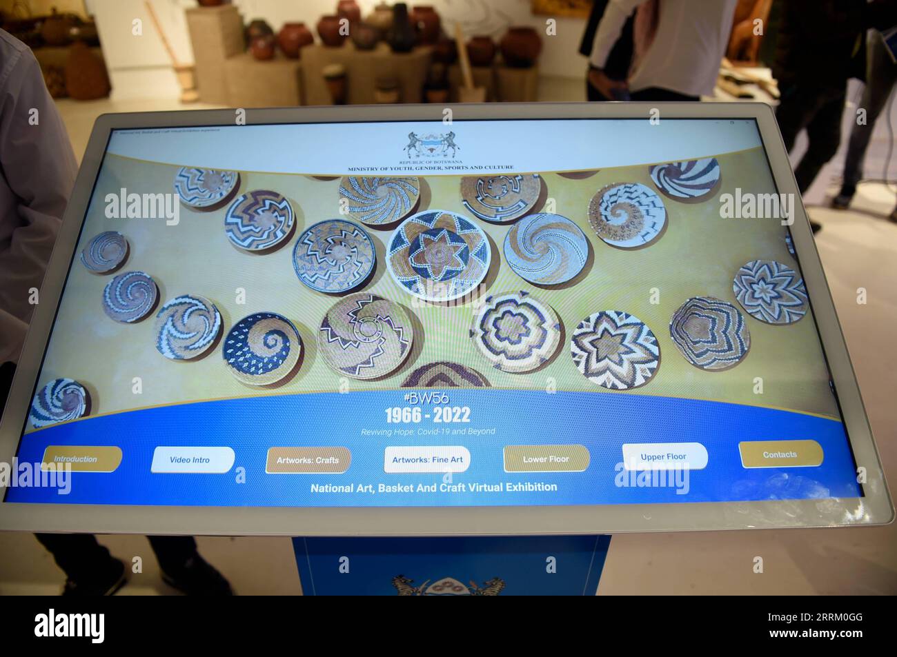 220925 -- GABORONE, Sept. 25, 2022 -- Photo taken on Sept. 23, 2022 ...