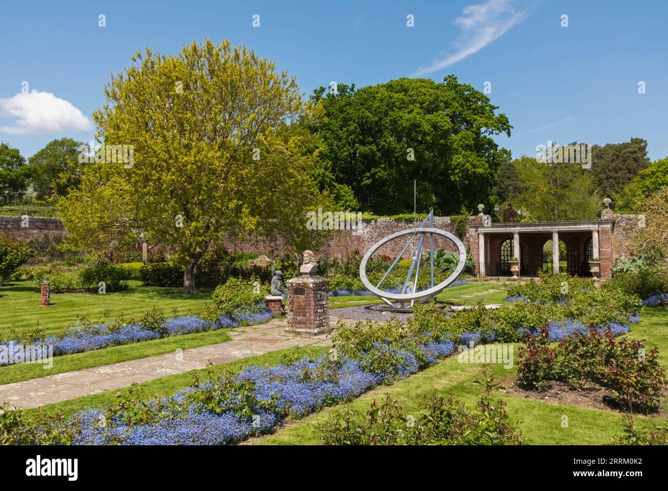 The first astronomer royal and giant sundial hi-res stock photography ...