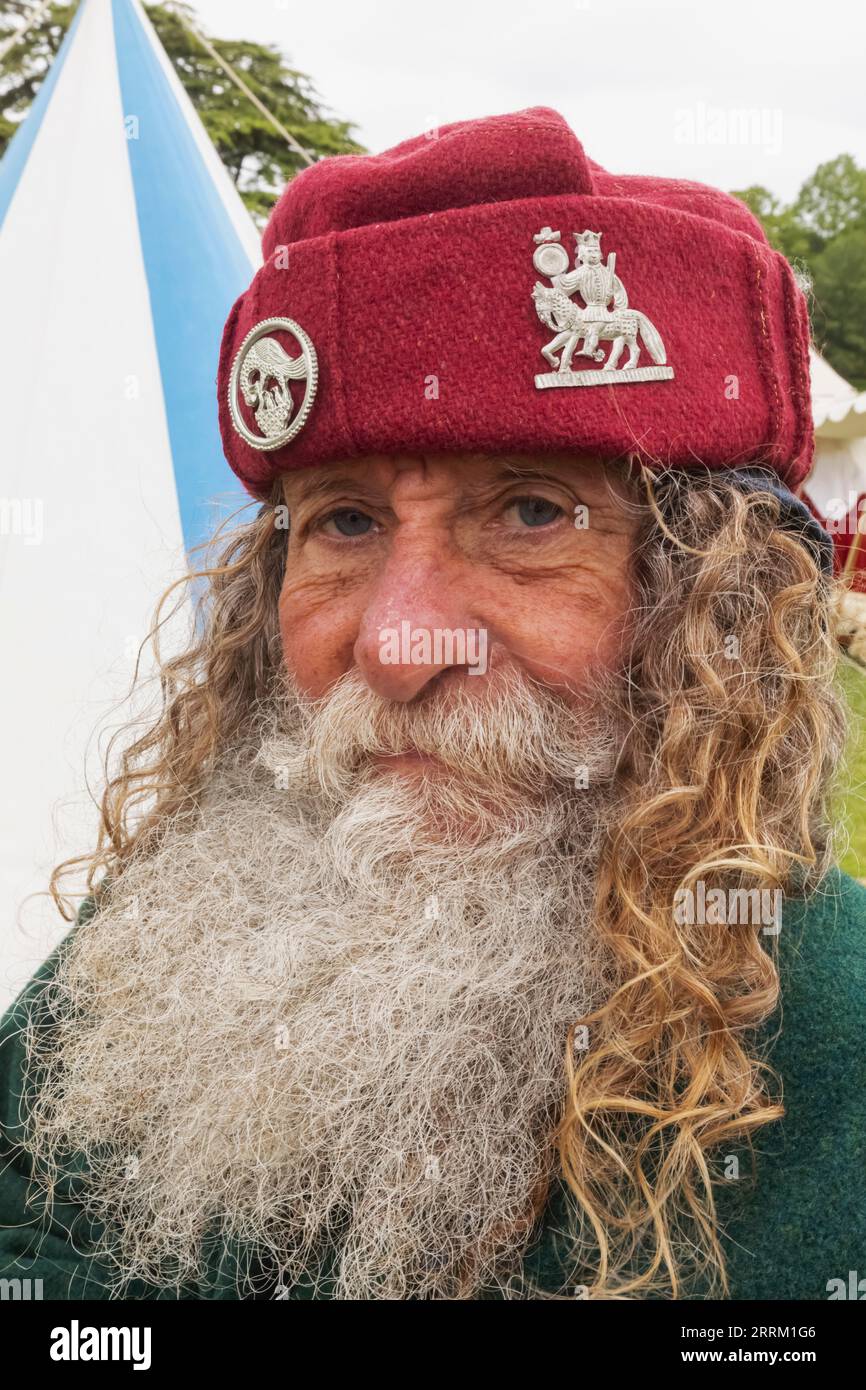 England, Kent, Maidstone, Leeds, Leeds Castle, Medieval Festival ...