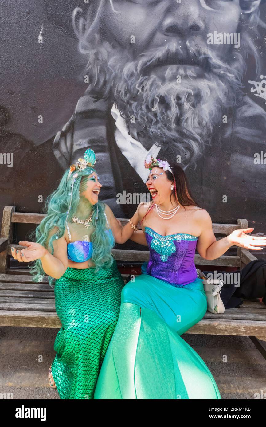 Margate mermaid festival aka mergate hi-res stock photography and ...