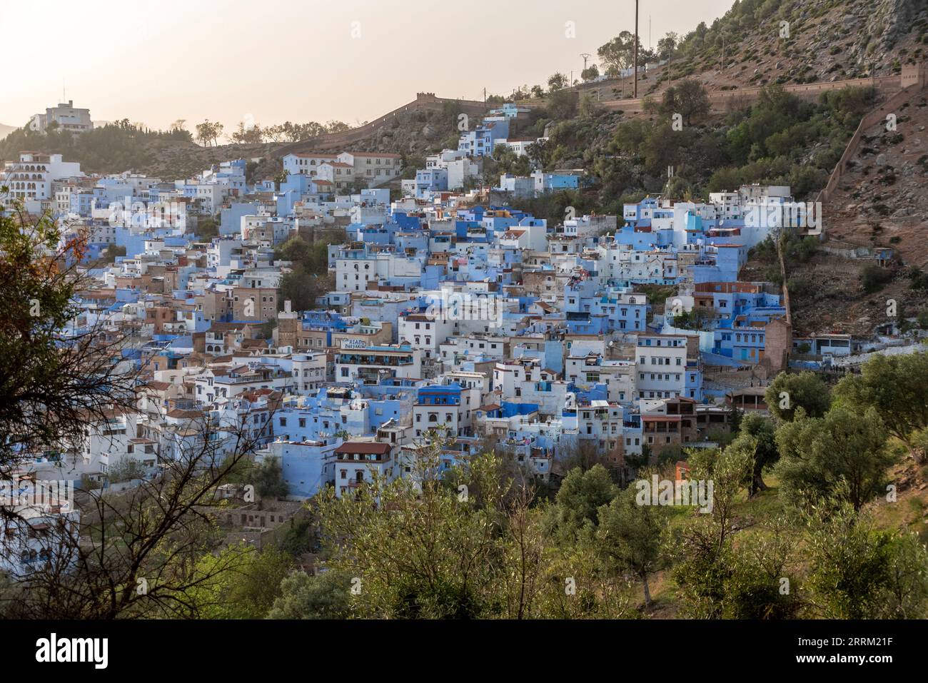 Chefchaouen at sunset hi-res stock photography and images - Alamy