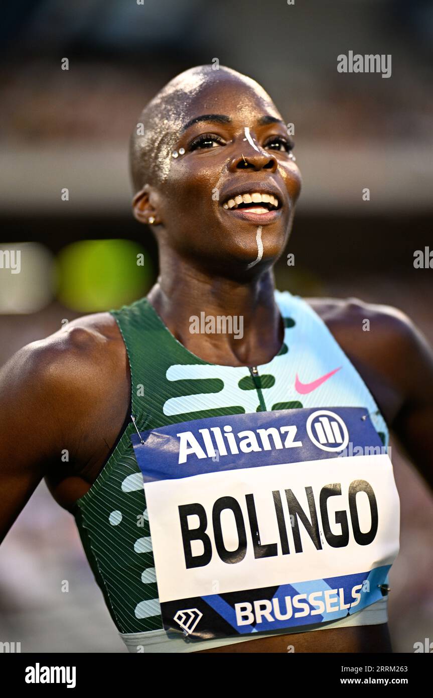 Brussels, Belgium. 08th Sep, 2023. Belgian Cynthia Bolingo Mbongo ...