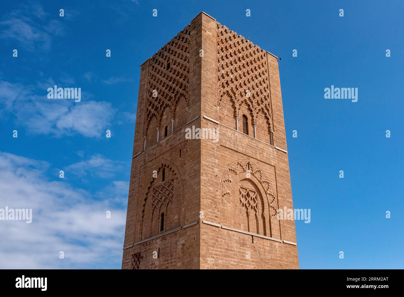 Iconic Hassan tower in the center of Rabat, planned as a even higher ...