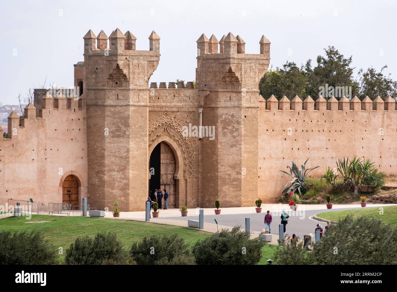 Historic medieval Chellah from Merinid time in Rabat, Morocco Stock ...