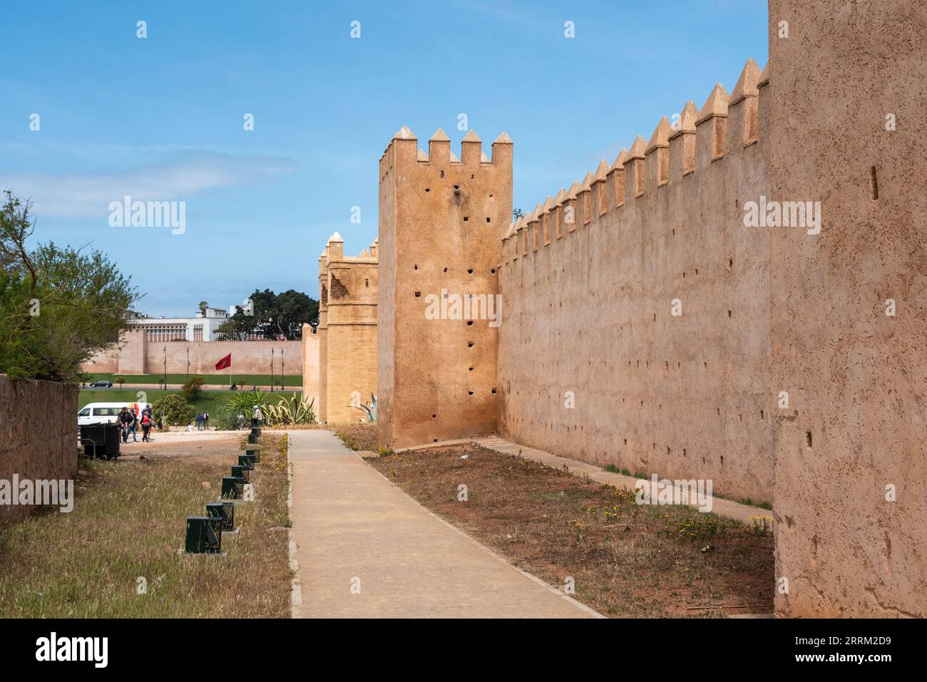 Historic medieval Chellah from Merinid time in Rabat, Morocco Stock ...
