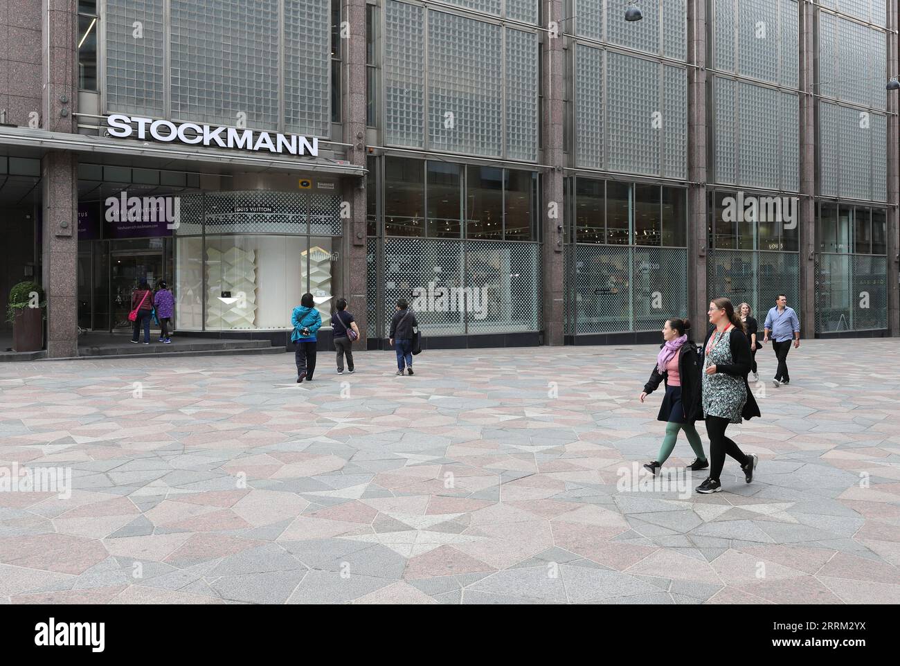 Helsinki, Finland - September 5, 2023: Exterior view of the department ...