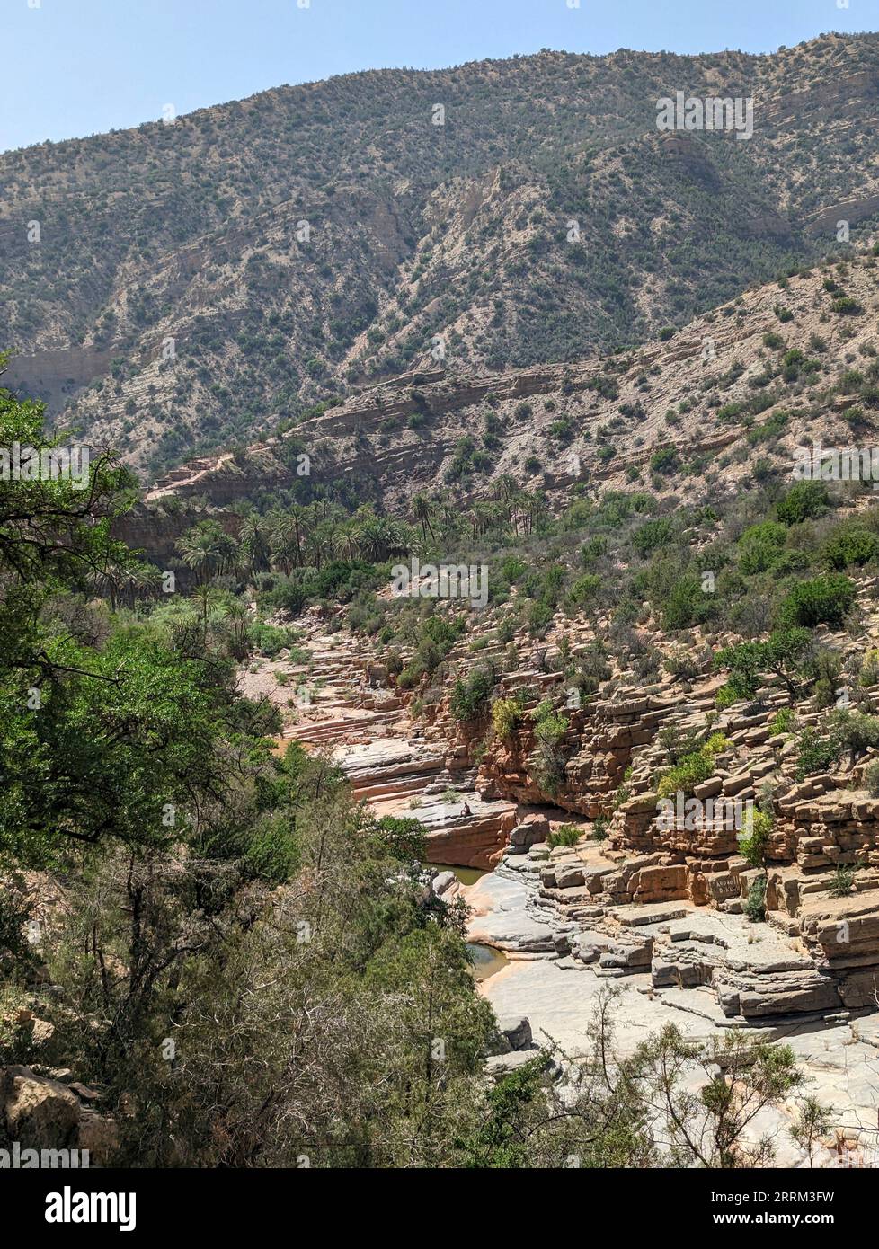Great landscape near Paradise Valley in the Agadir region, Morocco ...