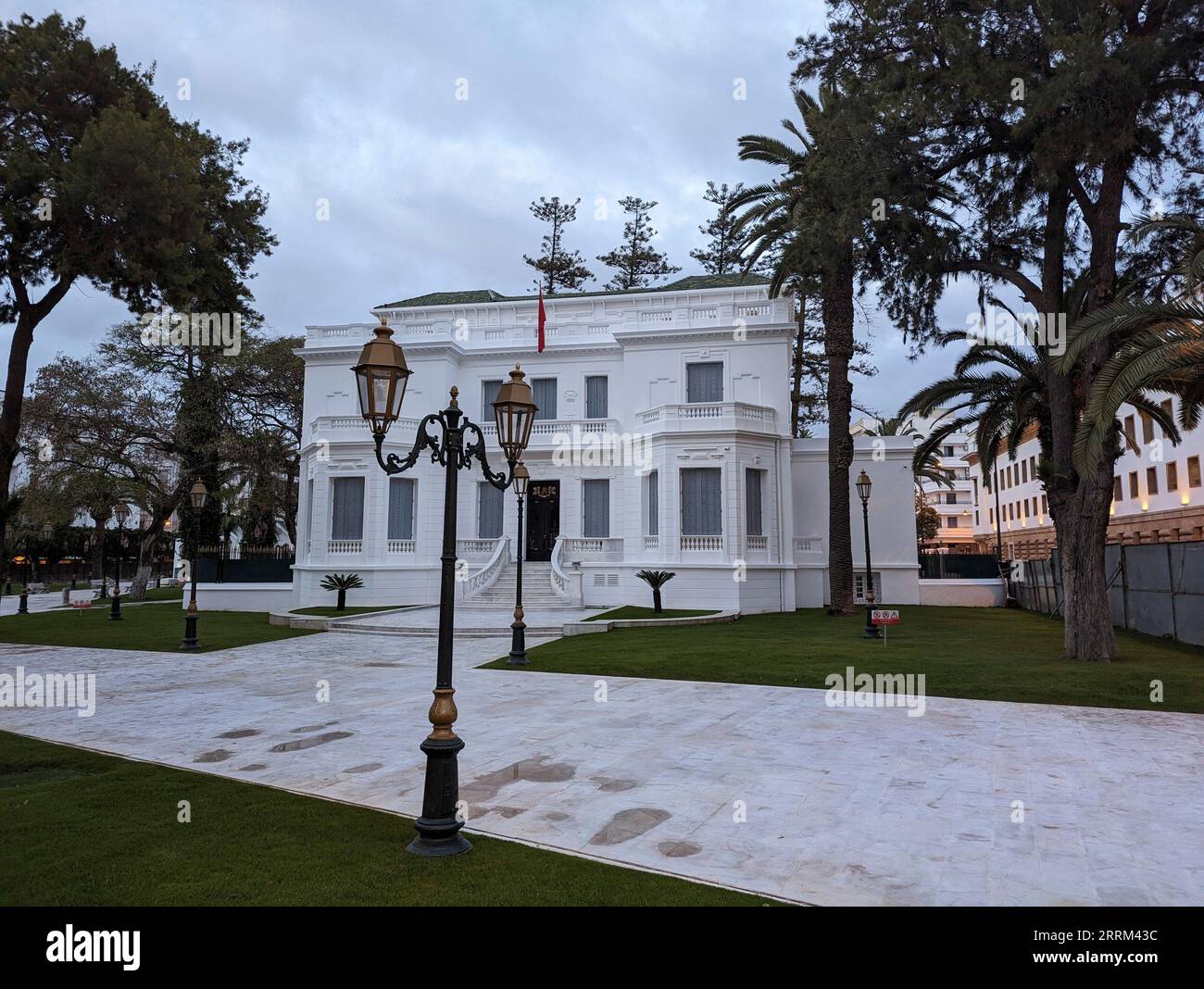 The heritage foundation headquarter in central rabat hi-res stock ...