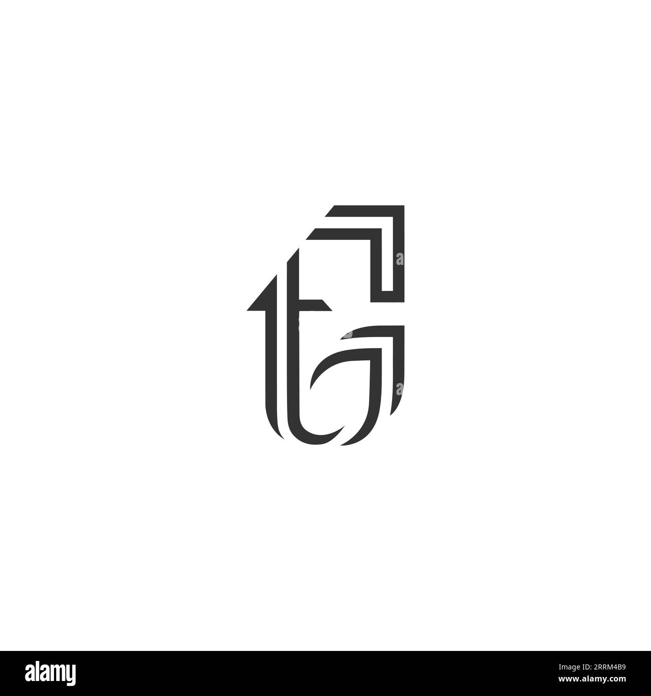 Alphabet Initials logo TG, GT, T and G Stock Vector Image & Art - Alamy