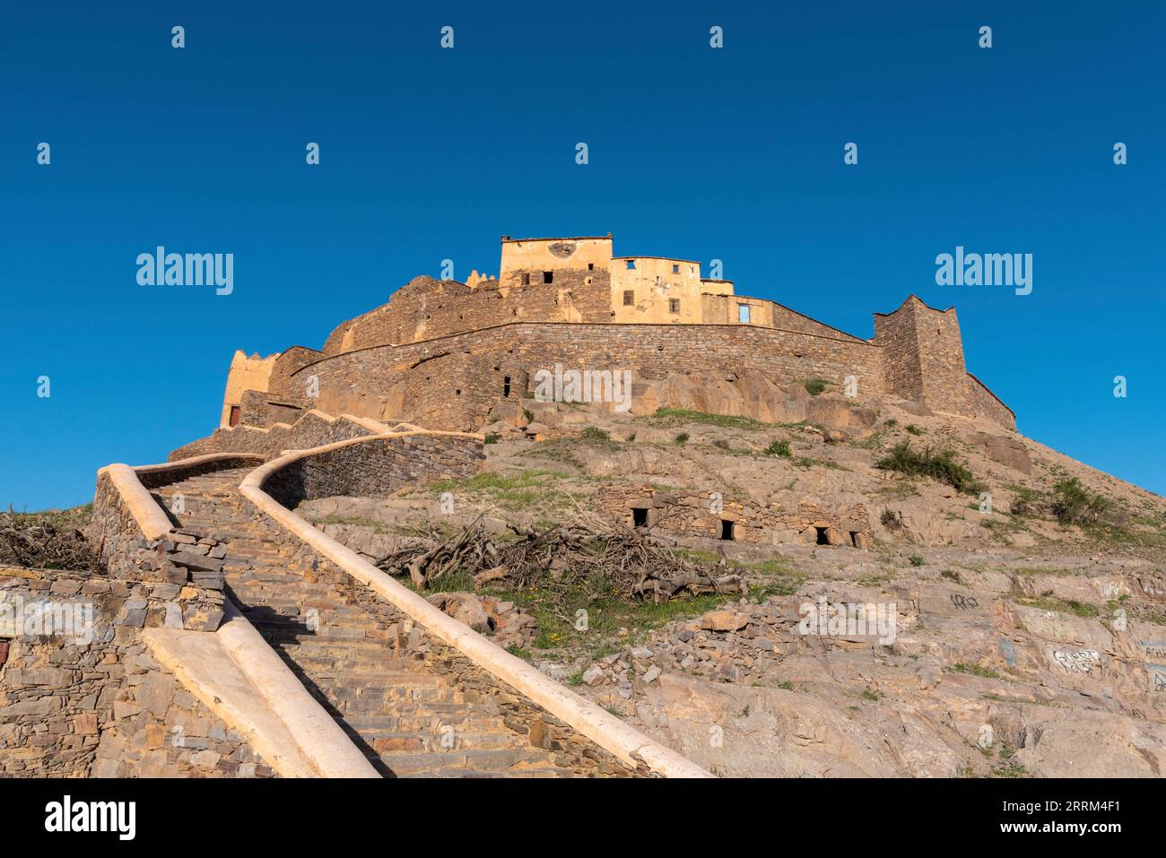 Historic Tizourgane village in the Anti-Atlas mountains, South Morocco ...