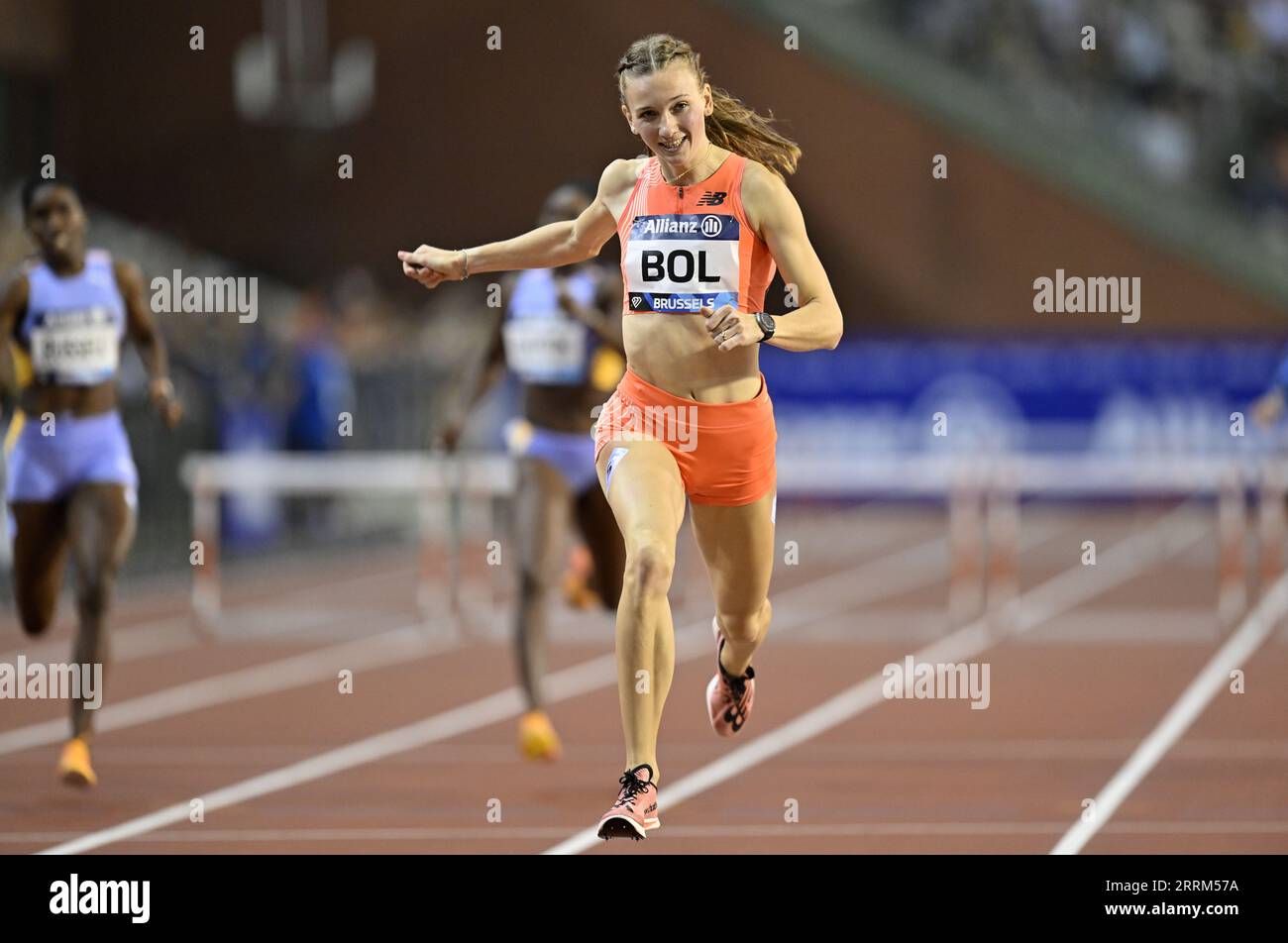 Brussels, Belgium. 08th Sep, 2023. Dutch Femke Bol pictured in action ...