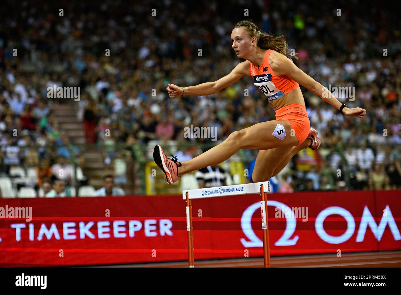 Brussels, Belgium. 08th Sep, 2023. Dutch Femke Bol pictured in action ...