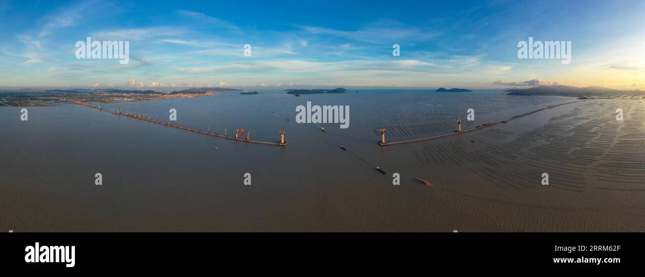 221004 -- GUANGZHOU, Oct. 4, 2022 -- Aerial photo taken on June 28 ...