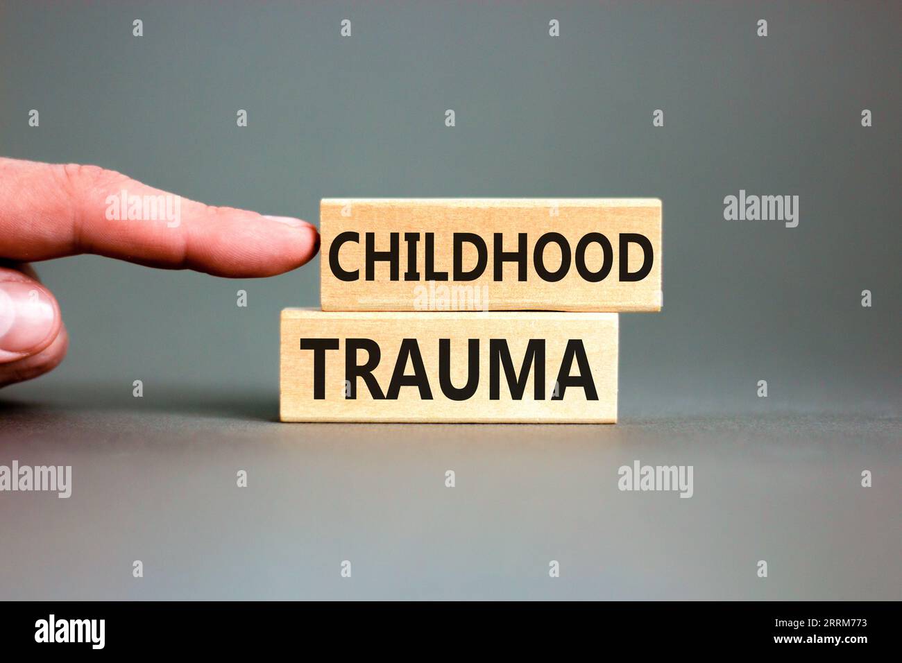 Childhood trauma symbol. Concept words Childhood trauma on beautiful ...