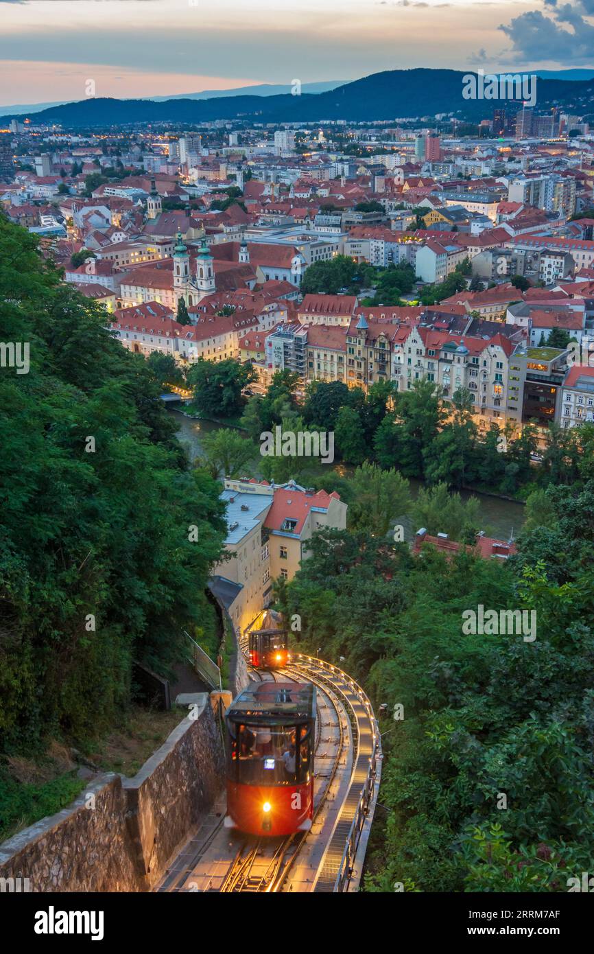 Funicular schlossbergbahn hi-res stock photography and images - Alamy