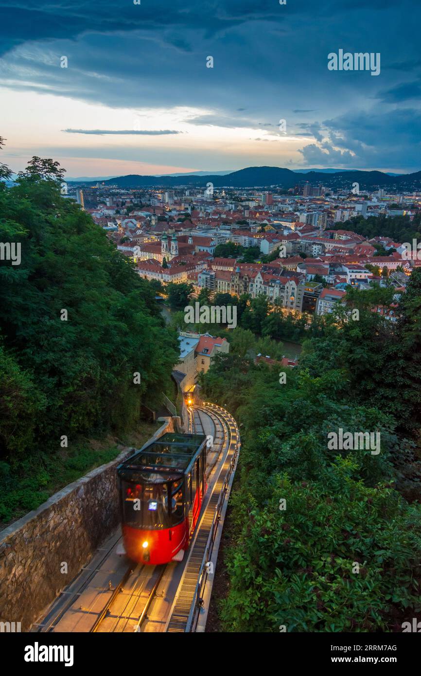 Funicular schlossbergbahn hi-res stock photography and images - Alamy
