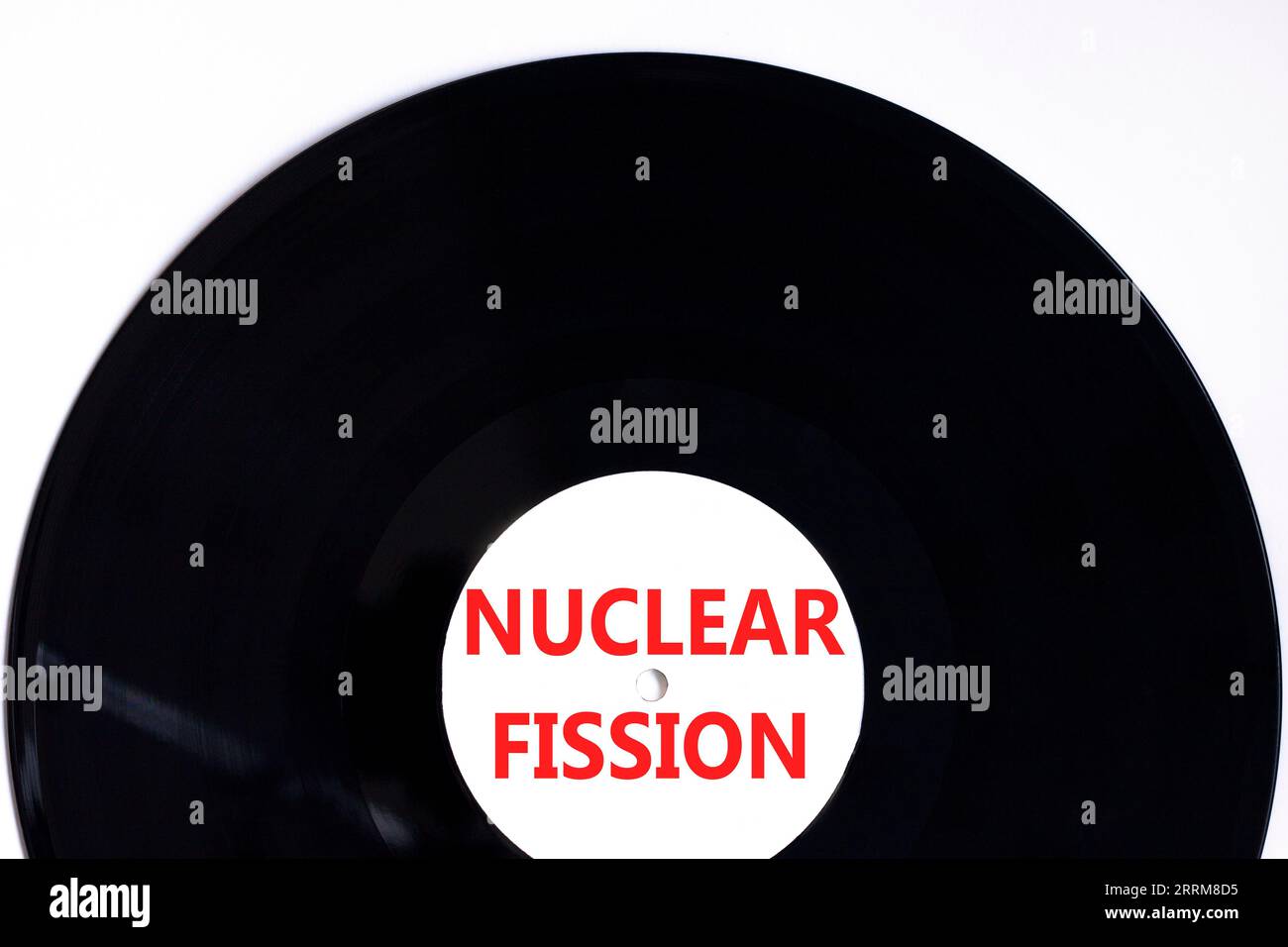 Nuclear fission symbol. Concept words Nuclear fission on beautiful ...