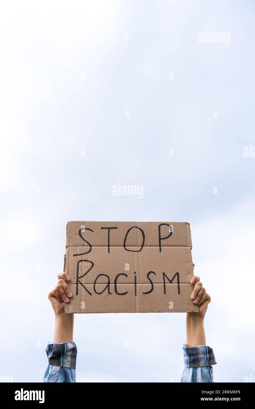 Racist hand signs hi-res stock photography and images - Alamy