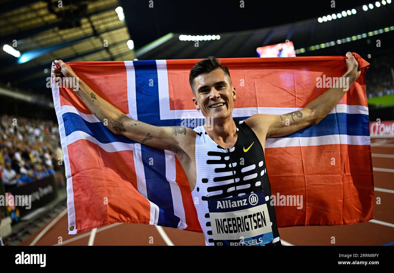 Brussels, Belgium. 08th Sep, 2023. Norwegian Jakob Ingebrigtsen ...