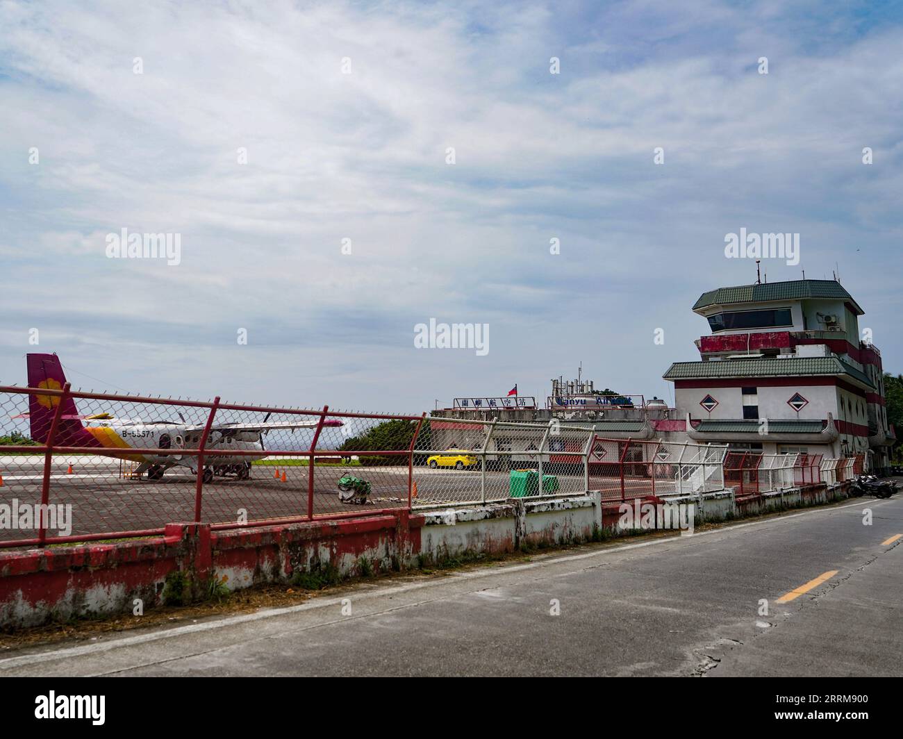 Lanyu, Taiwan. 05th Sep, 2023. The exterior view of the new airport at ...