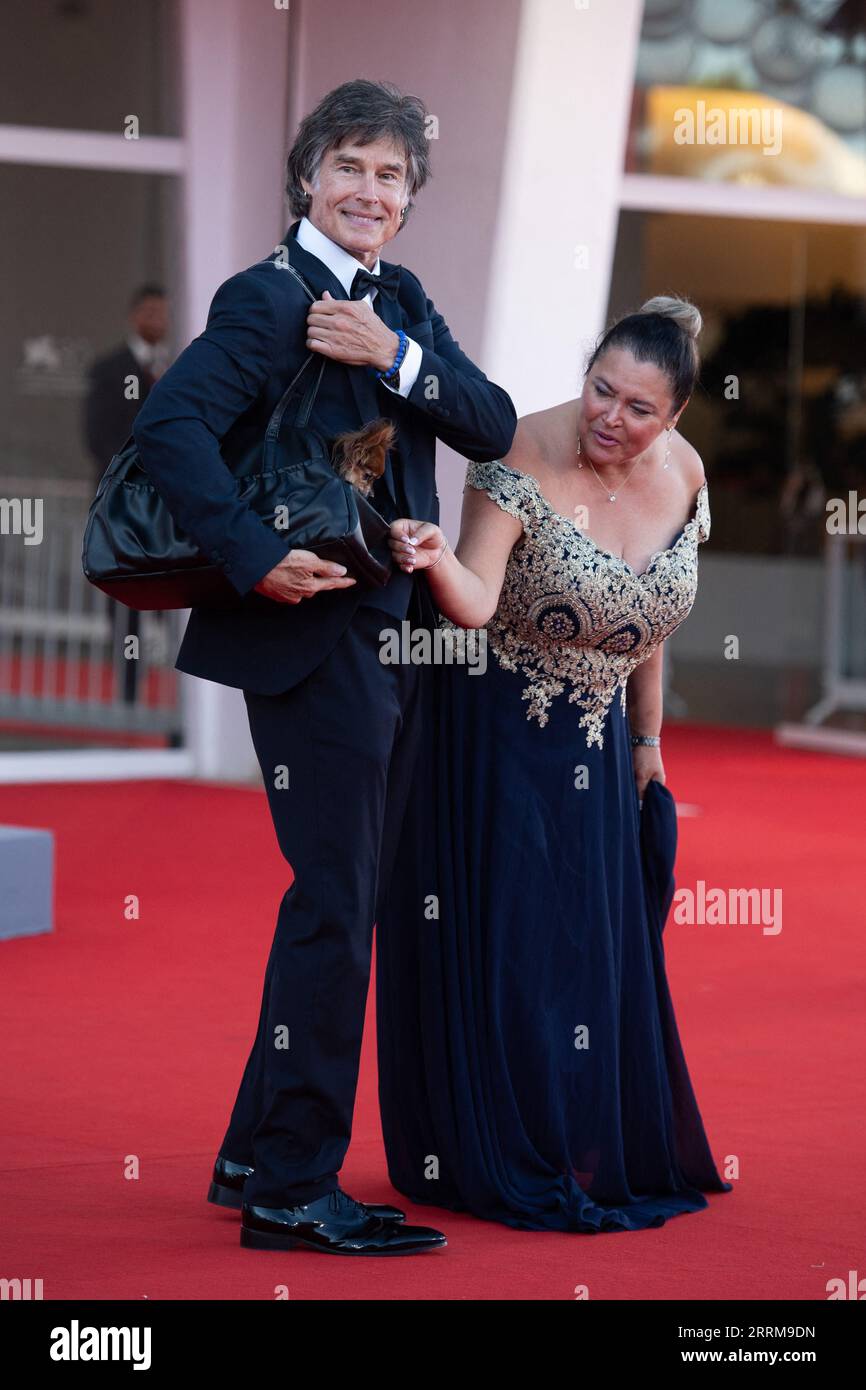 Venice, Italy. 08th Sep, 2023. Ronn Moss and Devin DeVasquez attending ...